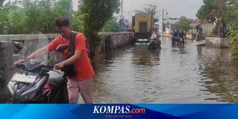 Banjir di Demak Tak Kunjung Surut, Warga: Sudah Tak Kuat, Sepeda Motor Mogok Setiap Hari