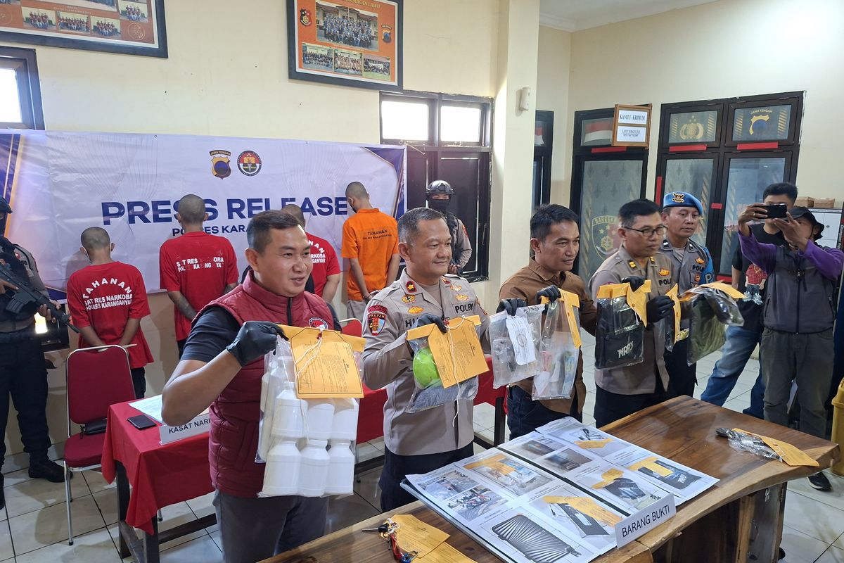 Edarkan Pil Yarindo di Karanganyar Secara Ilegal, Dua Orang Dibekuk Petugas