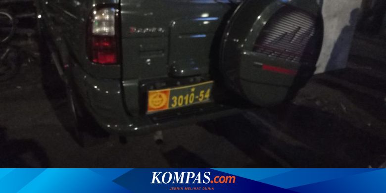 Mengenal Arti Kode pada Pelat Nomor Kendaraan Dinas TNI