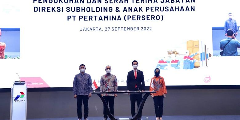 Lanjutkan Semangat Akselerasi Bisnis Global, Pertamina Kukuhkan Formasi ...