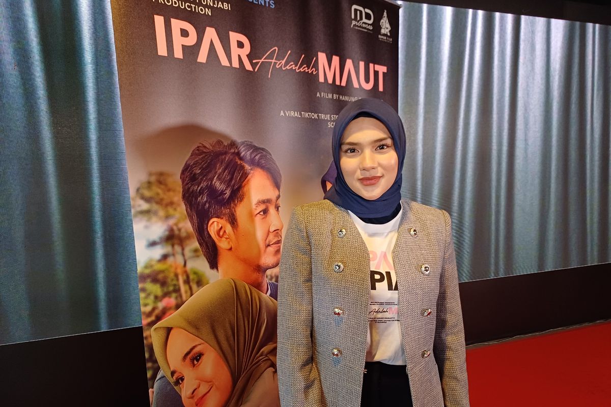 Davina Karamoy Prihatin dengan Tokoh Rani di Film Ipar Adalah Maut