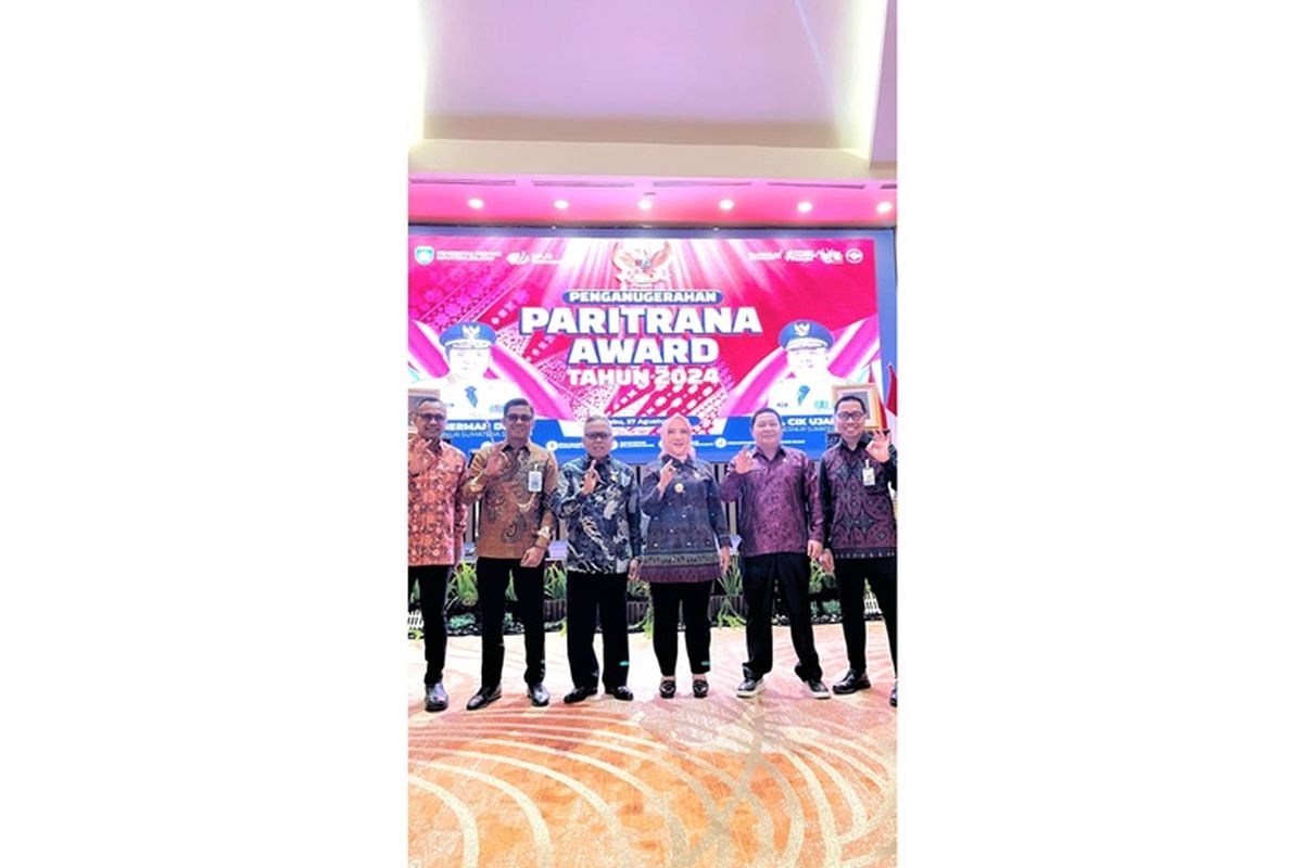 Bank Sumsel Babel Raih Juara 1 Paritrana Award 2024 Tingkat Sumsel