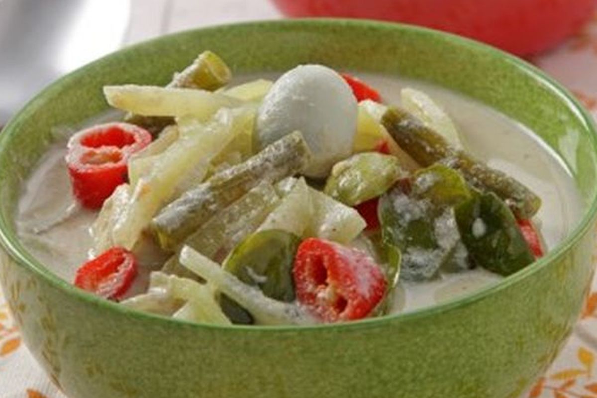 Resep Sayur Labu Siam Kuah Santan, Makanan Simpel untuk Menu Harian
