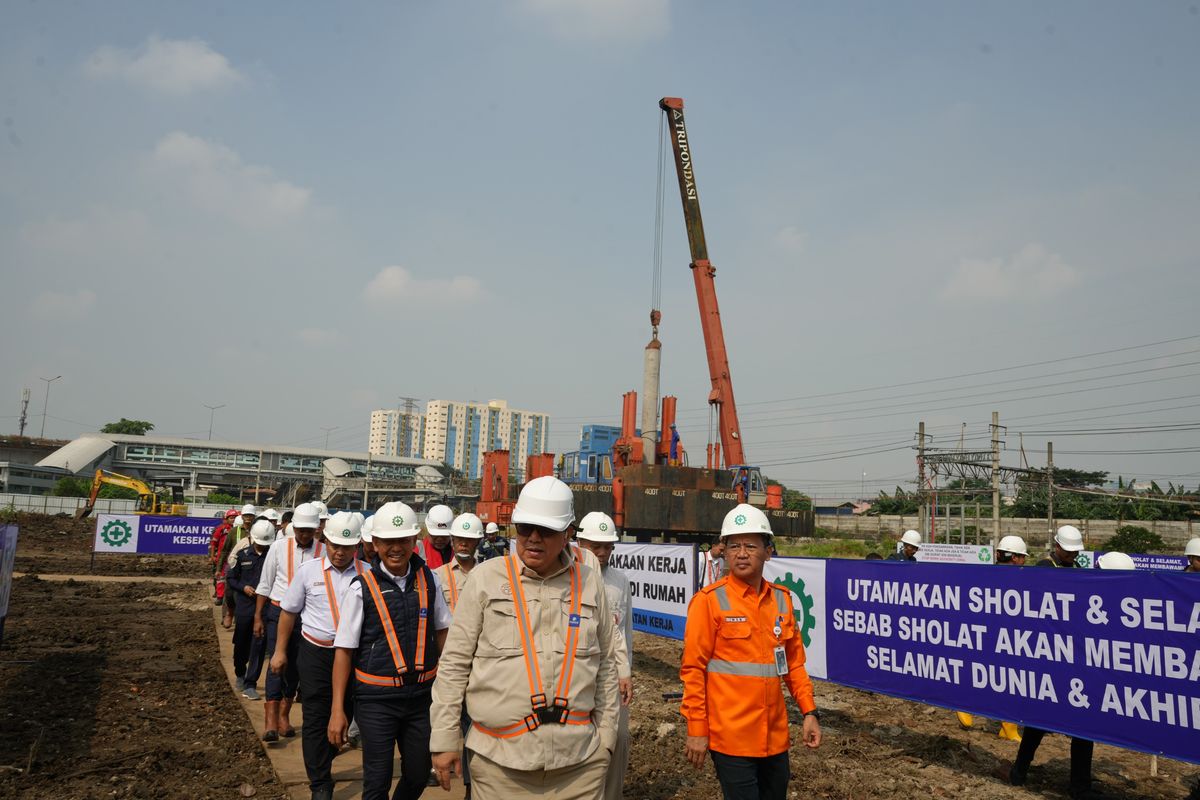 Proyek Pengembangan Stasiun Tanah Abang Ditargetkan Rampung Akhir 2024
