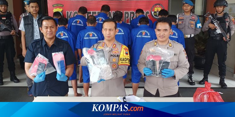 Curi HP di Konser Indonesia Maju Temanggung, Komplotan Copet Asal ...