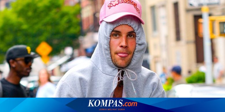 Pakai Topi di Atas Hoodie, Tampilan Aneh Justin Bieber Jadi Sorotan