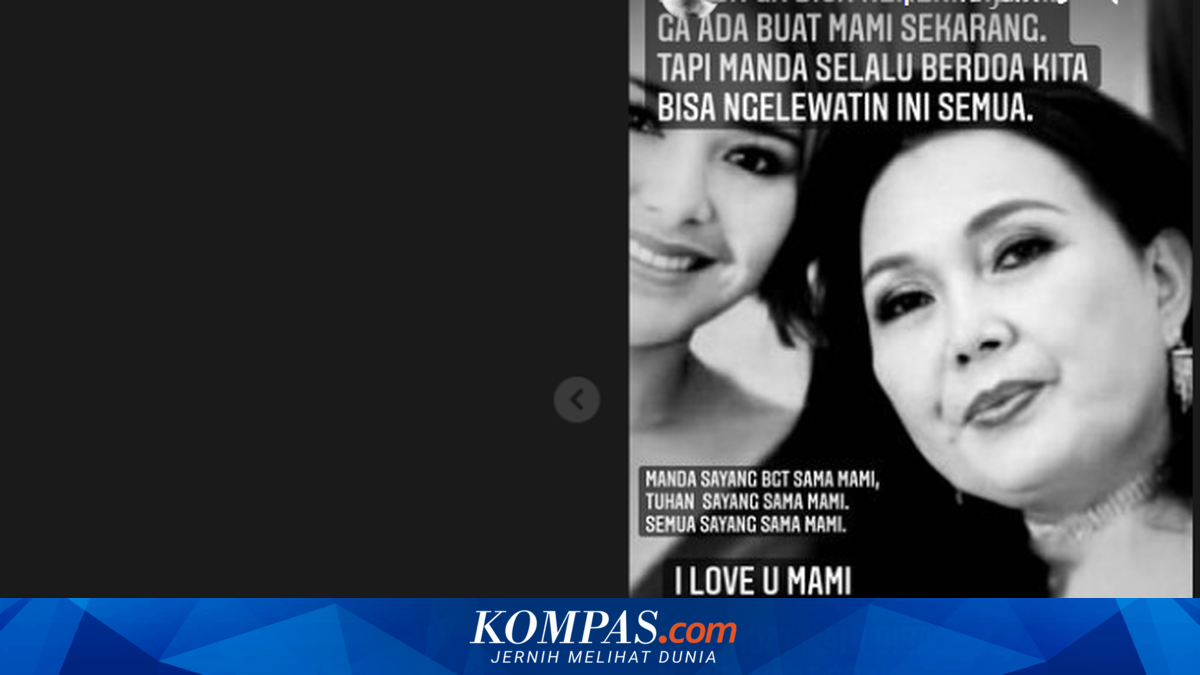 Ibunda Amanda Manopo Meninggal Dunia Usai Positif Covid-19