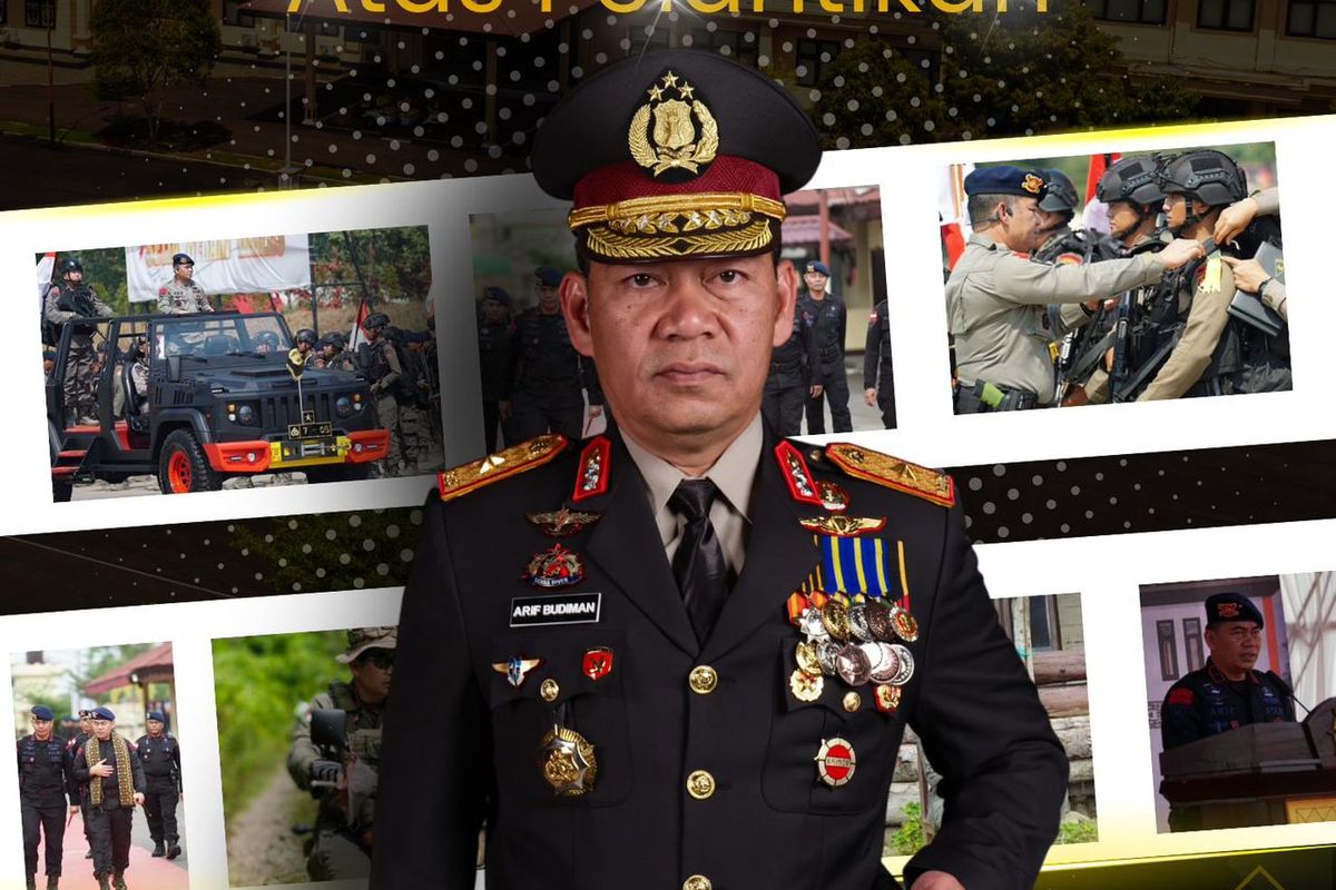 Kapolri Lantik Brigjen Arif Budiman Jadi Kapolda Maluku Utara