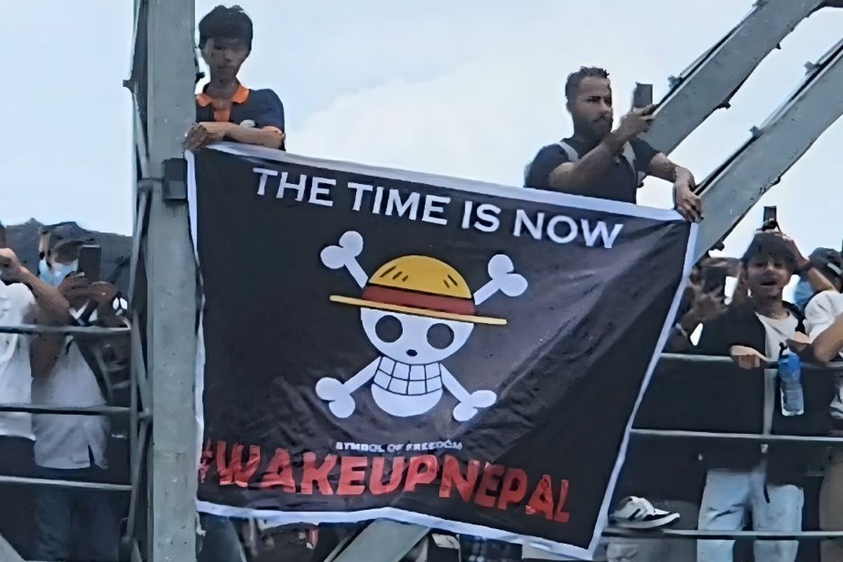 Dari Demo di Indonesia hingga Nepal, Bendera One Piece Berkibar, Ini ...