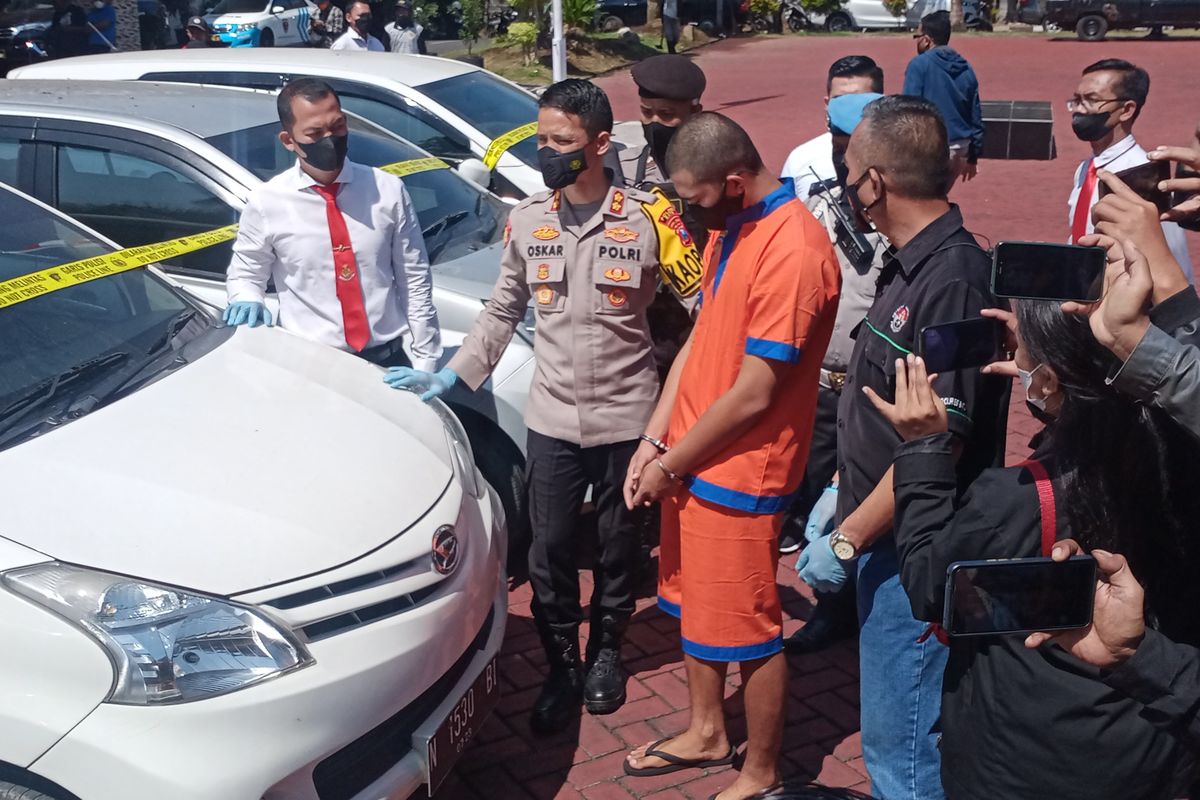 Pria Asal Malang Nekat Gelapkan 9 Mobil Milik Orang Terdekatnya