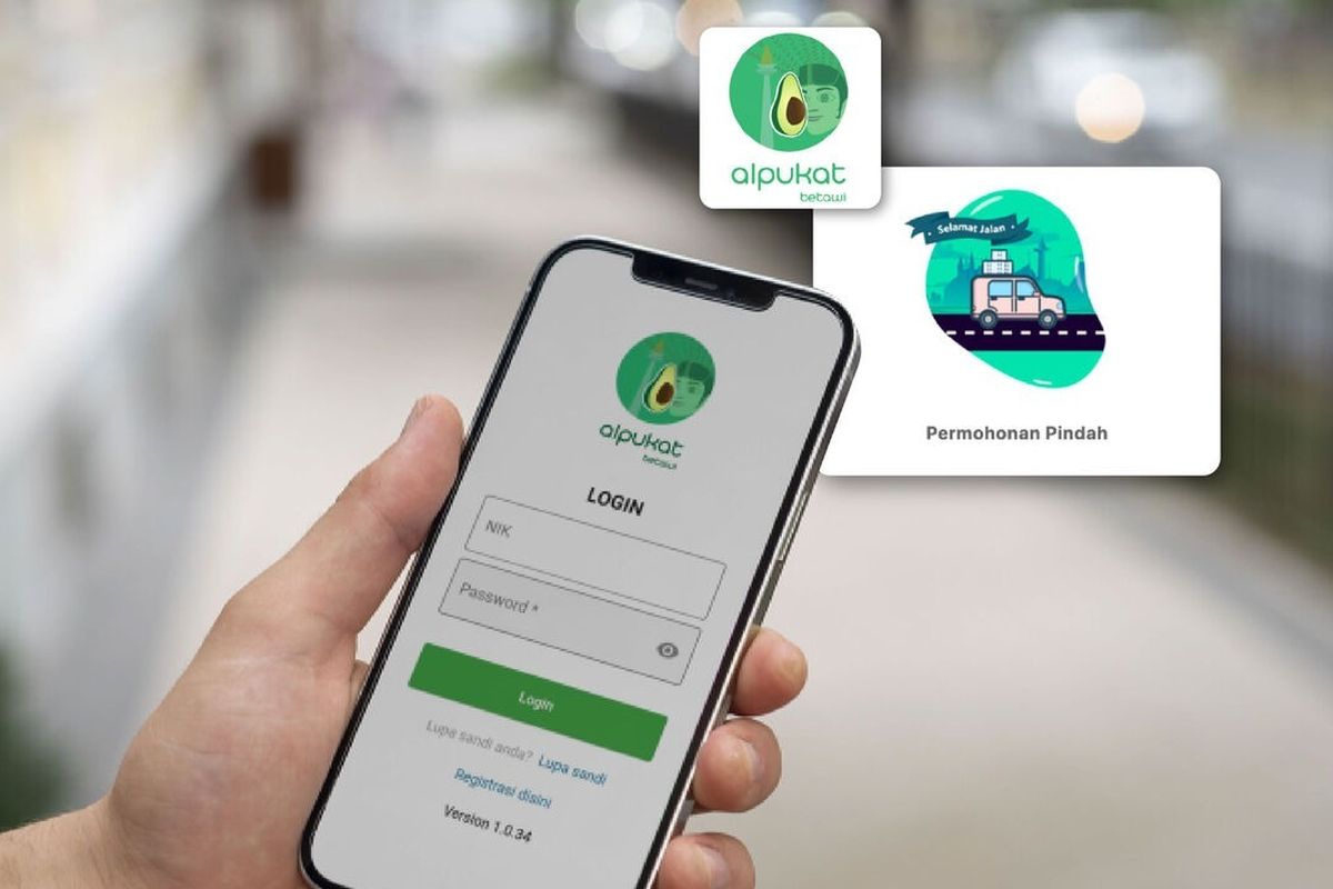 Cara Buat Surat Pindah ke Jakarta "Online" lewat Aplikasi Alpukat Betawi