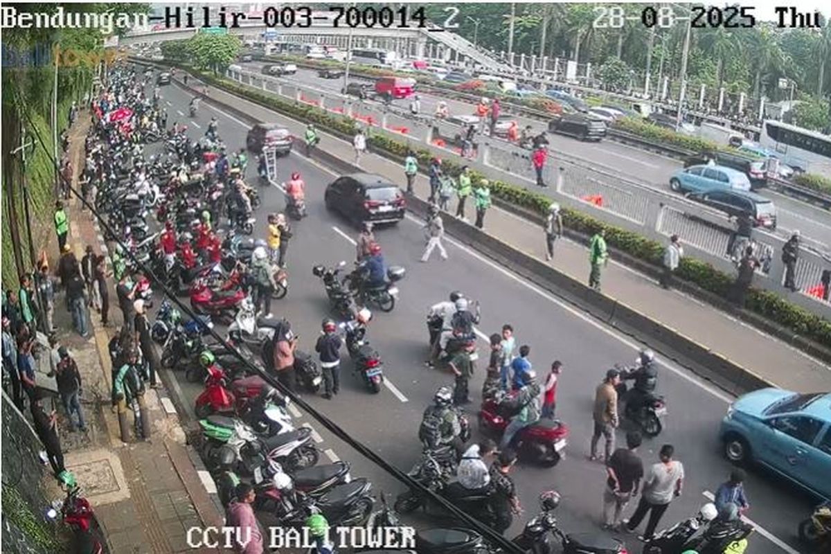 Link CCTV Pantau Live Lalu Lintas Sekitar Demo Buruh Hari Ini 28 Agustus 2025