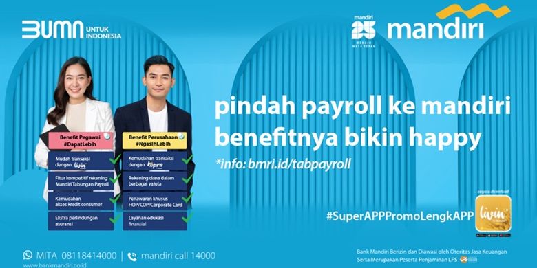 Mandiri Payroll Plus, Solusi Pembayaran Gaji Mudah, Praktis, dan Menguntungkan