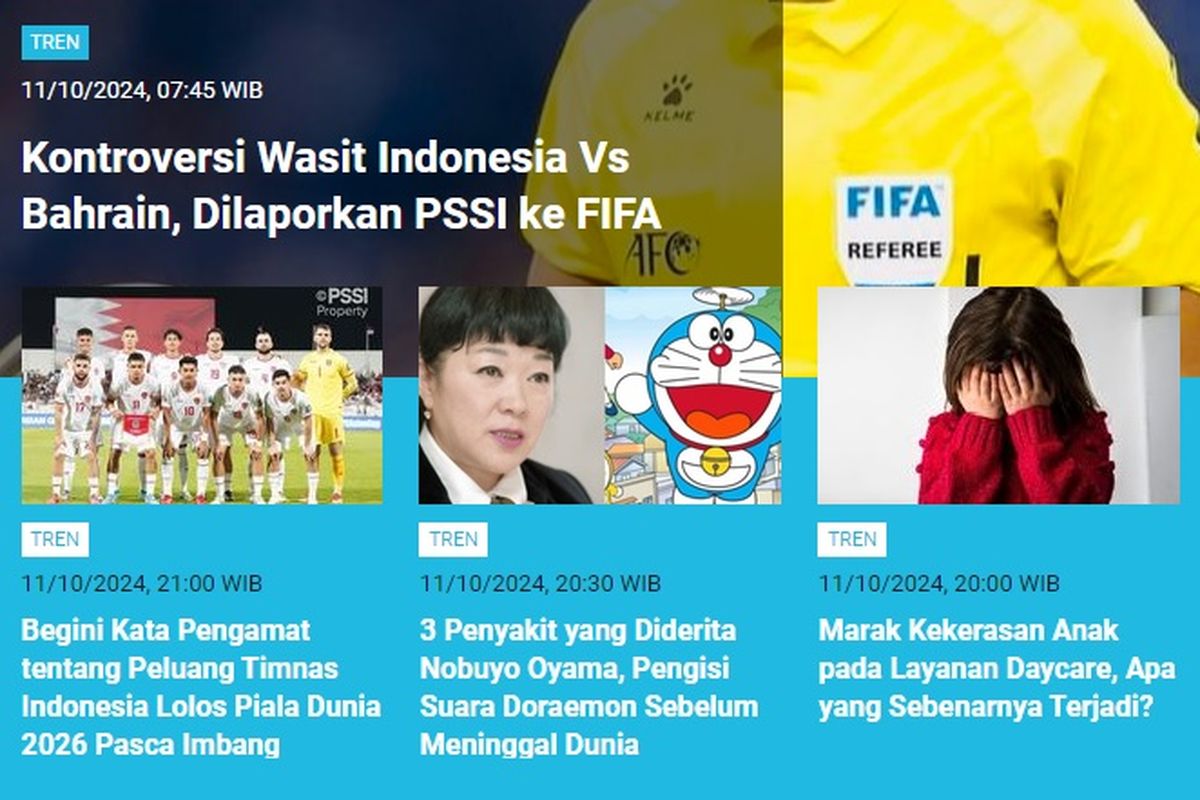 [POPULER TREN] Kontroversi Wasit Indonesia Vs Bahrain | Peluang Timnas ...