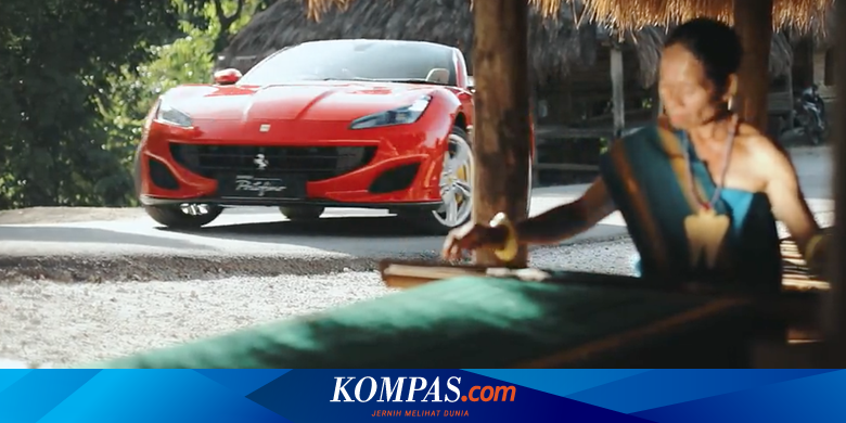 Banyak yang Istimewa di NTT, Ferrari Portofino Jelajah Eksotisme Sumba