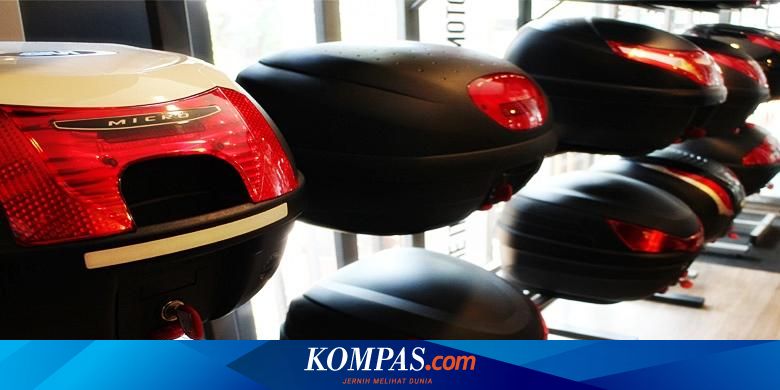 Motor Pakai Aksesori Boks, Jangan Agresif di Jalan