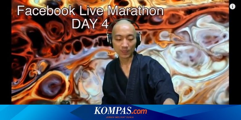 Viral, Video Biksu Padukan Teks Ajaran Buddha dengan Beatbox