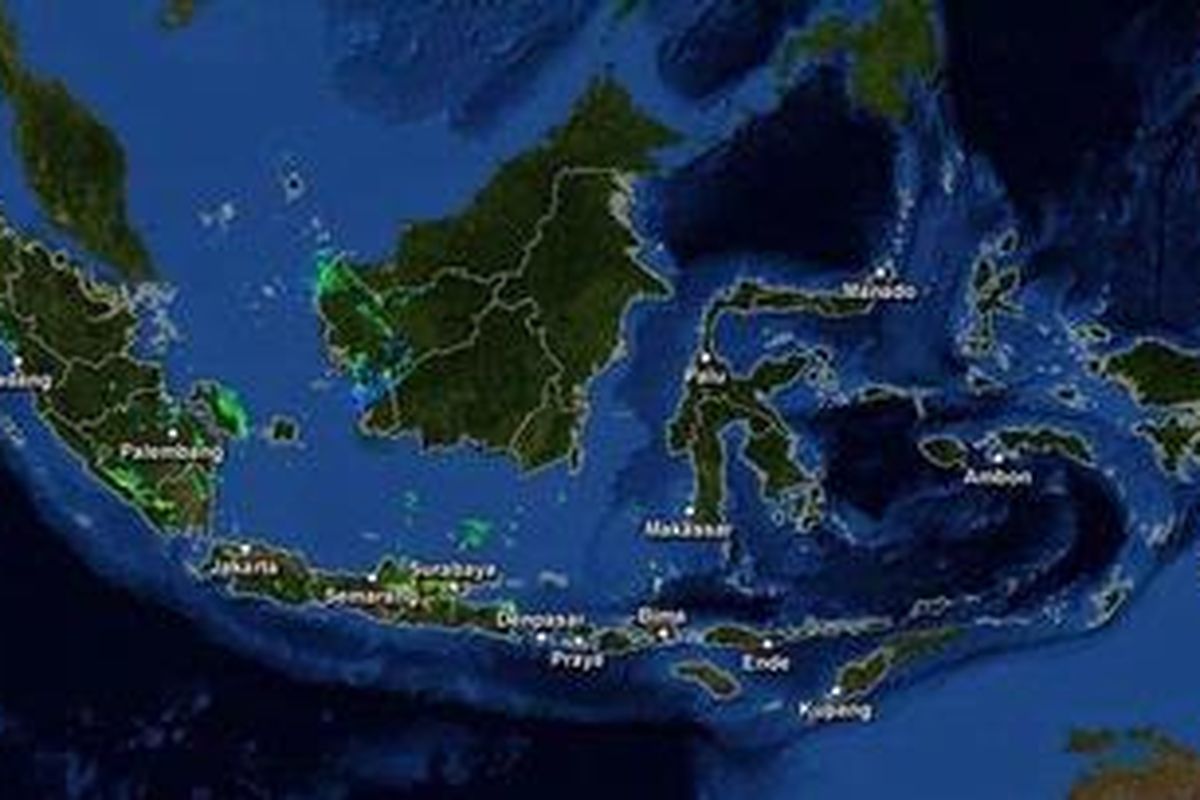 Intensitas Hujan Tinggi di Wilayah Timur Indonesia