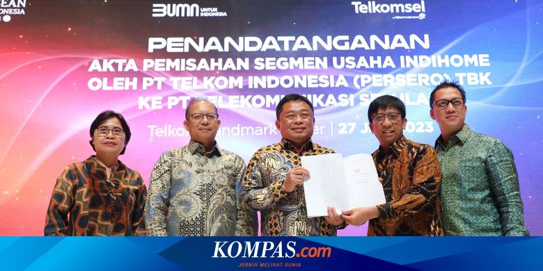 IndiHome Gabung Telkomsel 1 Juli 2023
