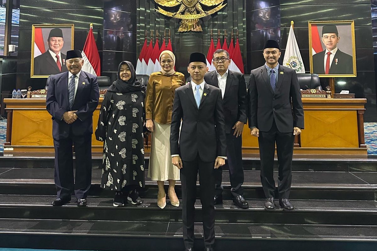 DPRD Jakarta Lantik Andika Wisnuadji sebagai Anggota Dewan Gantikan Misan Samsuri