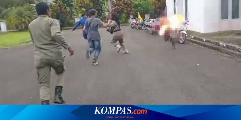 RSUD Ungkap Kondisi 3 Aktivis PMII yang Dilalap Api Saat Demo, Luka ...