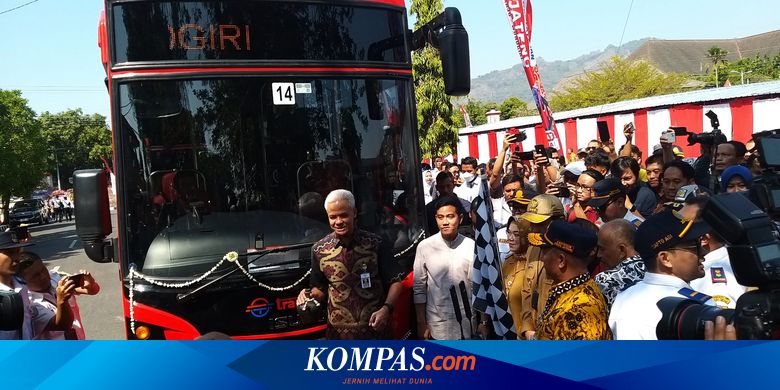 Bus Trans Jateng Solo-Wonogiri Mulai Beroperasi, Gratis sampai Minggu
