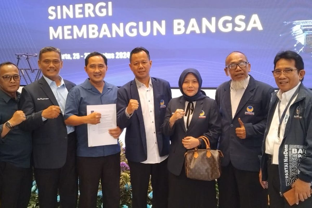 Gabung Koalisi Sama-sama, Nasdem Usung Supian-Chandra di Pilkada Depok 2024