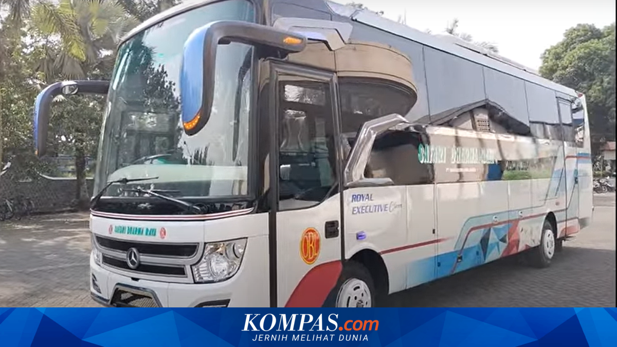 Intip Bus AKAP Mewah Ukuran Medium Safari Dharma Raya