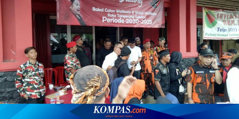 Ormas Pemuda Pancasila Antar Reza Ao Daftar Calon Walkot Tangsel
