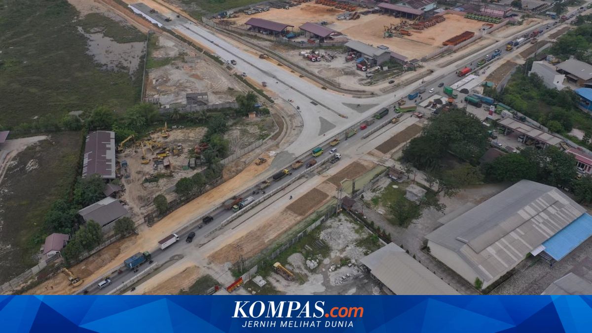 Ada Pekerjaan Simpang Sebidang Siak, Lalin Dialihkan