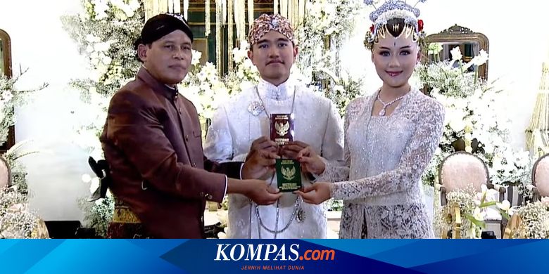 Sah Jadi Suami Erina Gudono, Kaesang Pangarep: Alhamdulillah