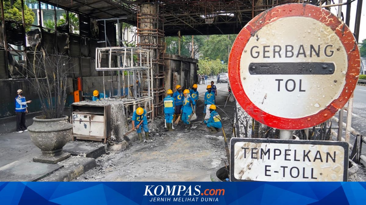 Update Lalu Lintas Jakarta: Penutupan Gerbang Tol Semanggi