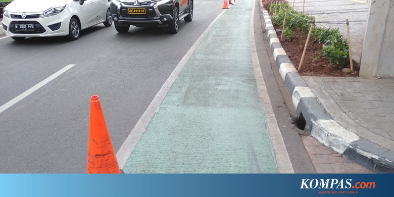 Makna Garis Putus-putus, Garis Solid, dan Marka Hijau di Jalur Sepeda