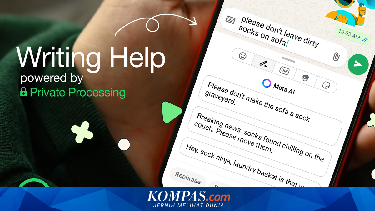 Fitur Baru WhatsApp Writing Help, Bantu Tulis Pesan Jadi Lebih Menarik