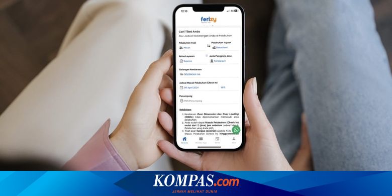 Cara Mudah Beli Tiket Kapal Feri via Aplikasi dan Website Ferizy