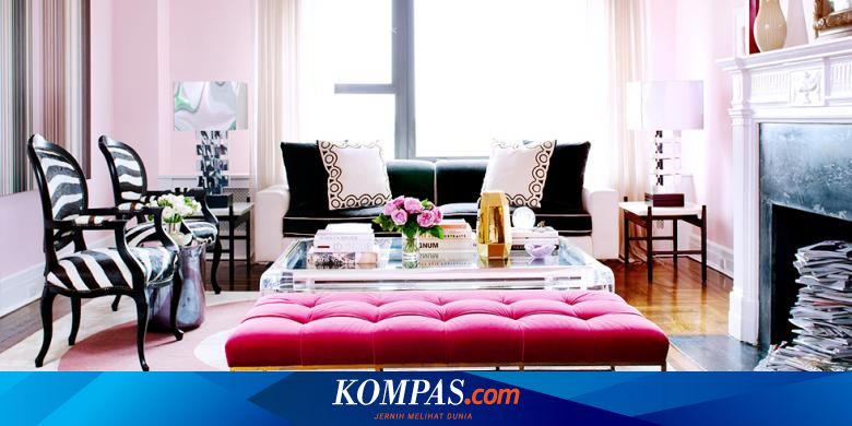 Buat Ruangan Tampak Lebih Manis dengan Warna Baby Pink
