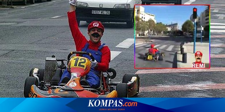 Wah, Mario Bros "Bikin Ulah" di Jalanan