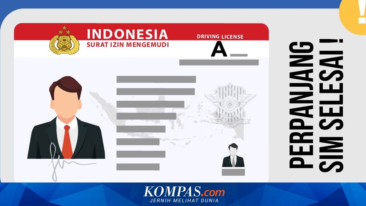 Praktis, Perpanjangan SIM Kini Bisa dari Rumah