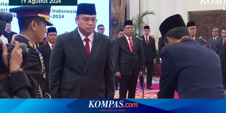 Angga Raka Prabowo Resmi Dilantik Jadi Wakil Menteri Kominfo Baru