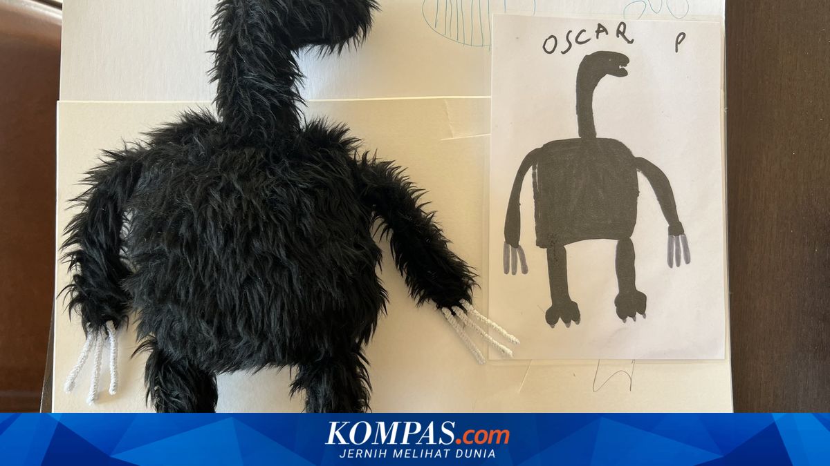 Guru TK di Australia Bikin Boneka dari Gambar Monster Murid-muridnya