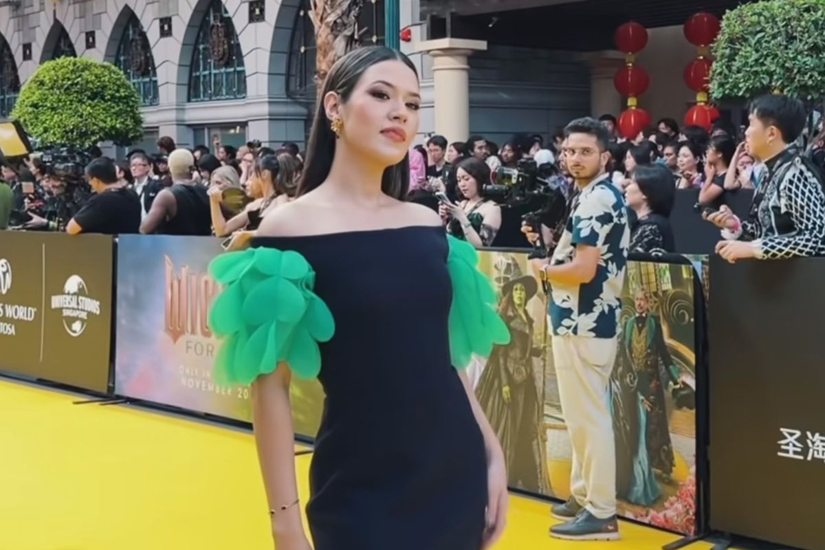 Raisa Ditodong Nyanyi di Red Carpet Gala Premiere Wicked: For Good di ...