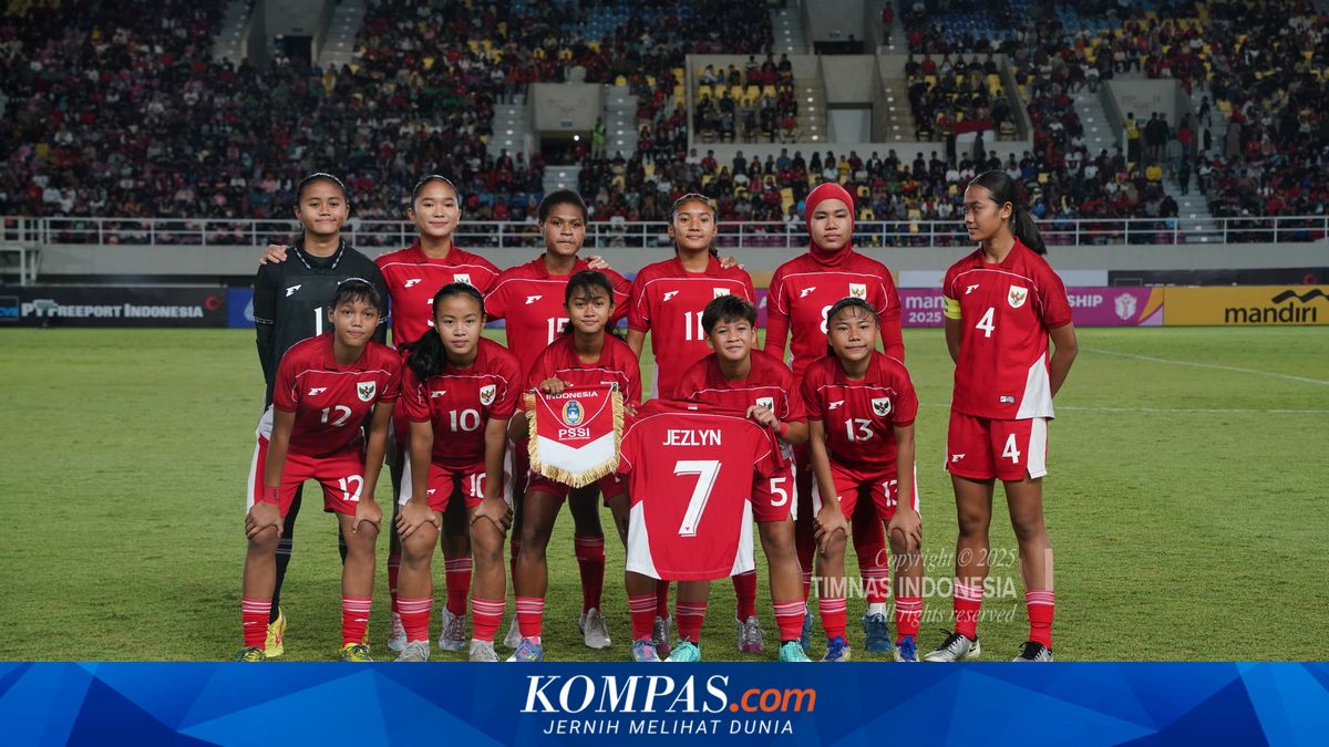 Jadwal dan Siaran Langsung Timnas Putri U16 Indonesia Vs Vietnam