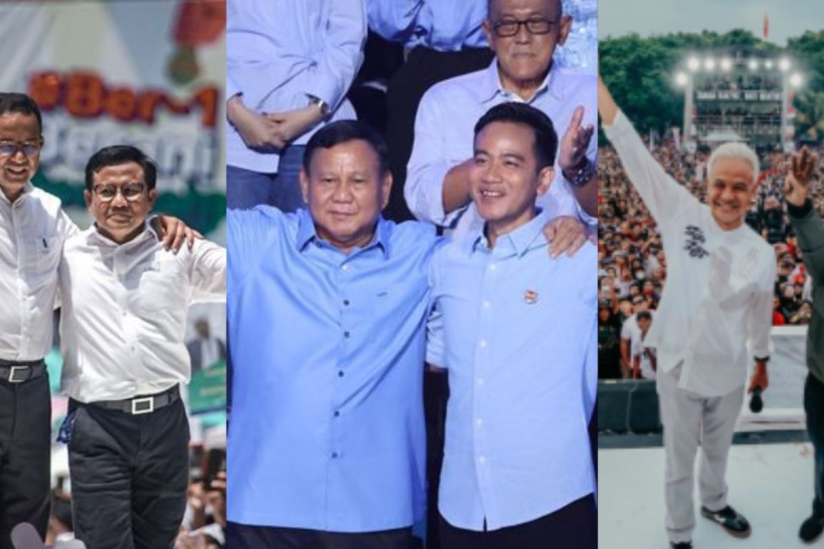 Momen Penting Kampanye Akbar Anies-Cak Imin, Prabowo-Gibran, dan Ganjar-Mahfud