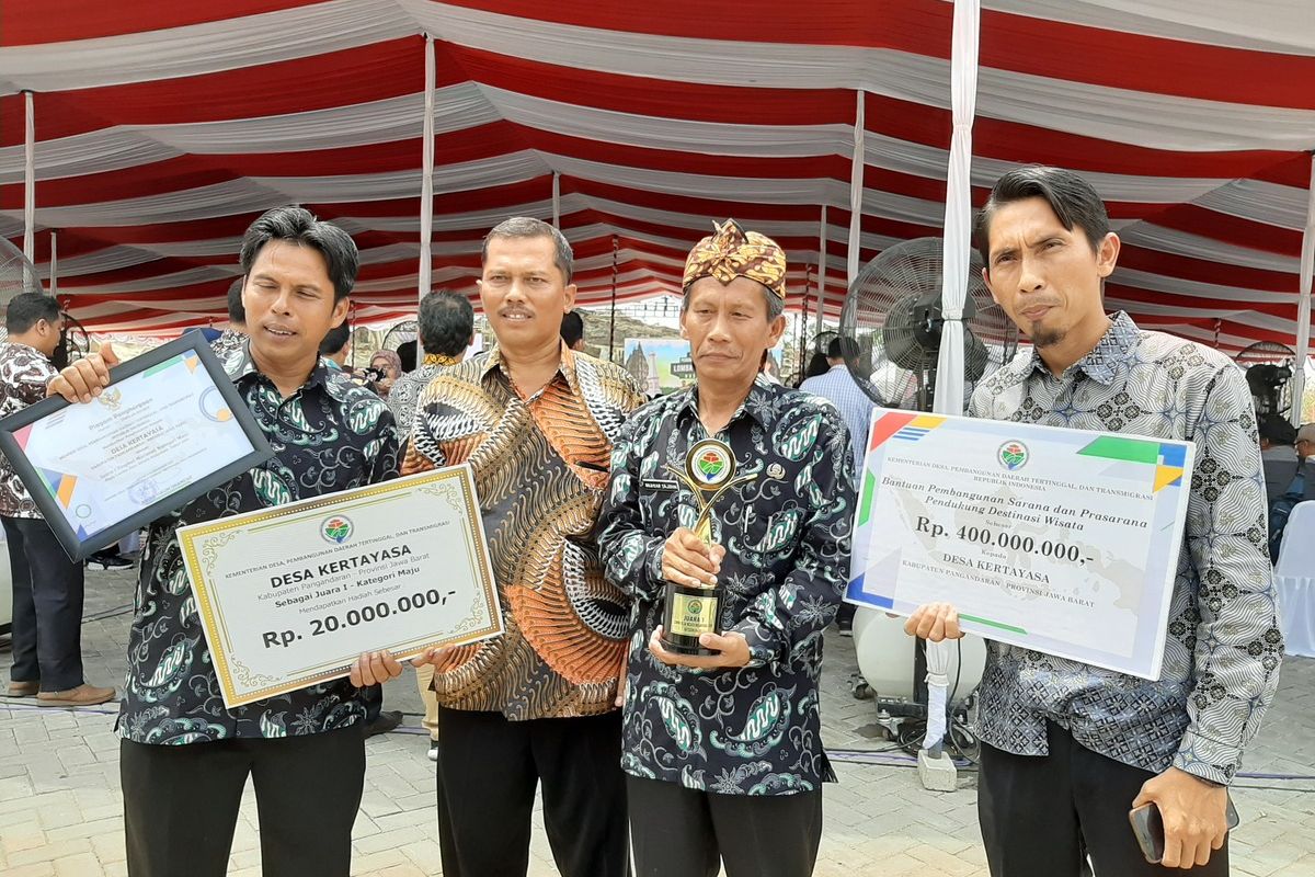 Suguhkan Body Rafting, Desa Kertayasa Jadi Juara Desa Wisata Nusantara 2019