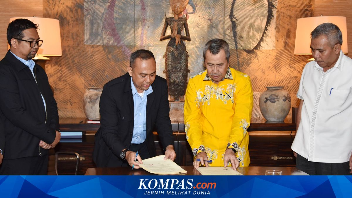 Tingkatkan Kualitas SDM, Syamsuar Teken MoU Bantuan Pendidikan Putera ...