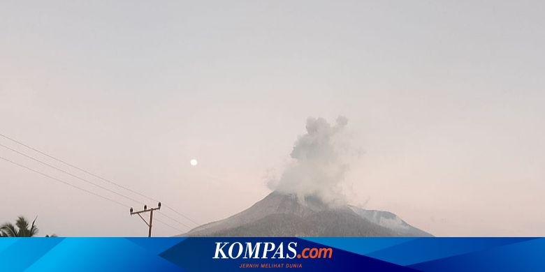Gunung Lewotobi Kembali Meletus, Semburkan Asap Tebal Setinggi 700 M