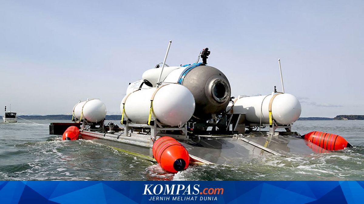 Tim Penyelamat Lacak Suara Bawah Laut, Diduga Kuat Kapal Selam Titanic