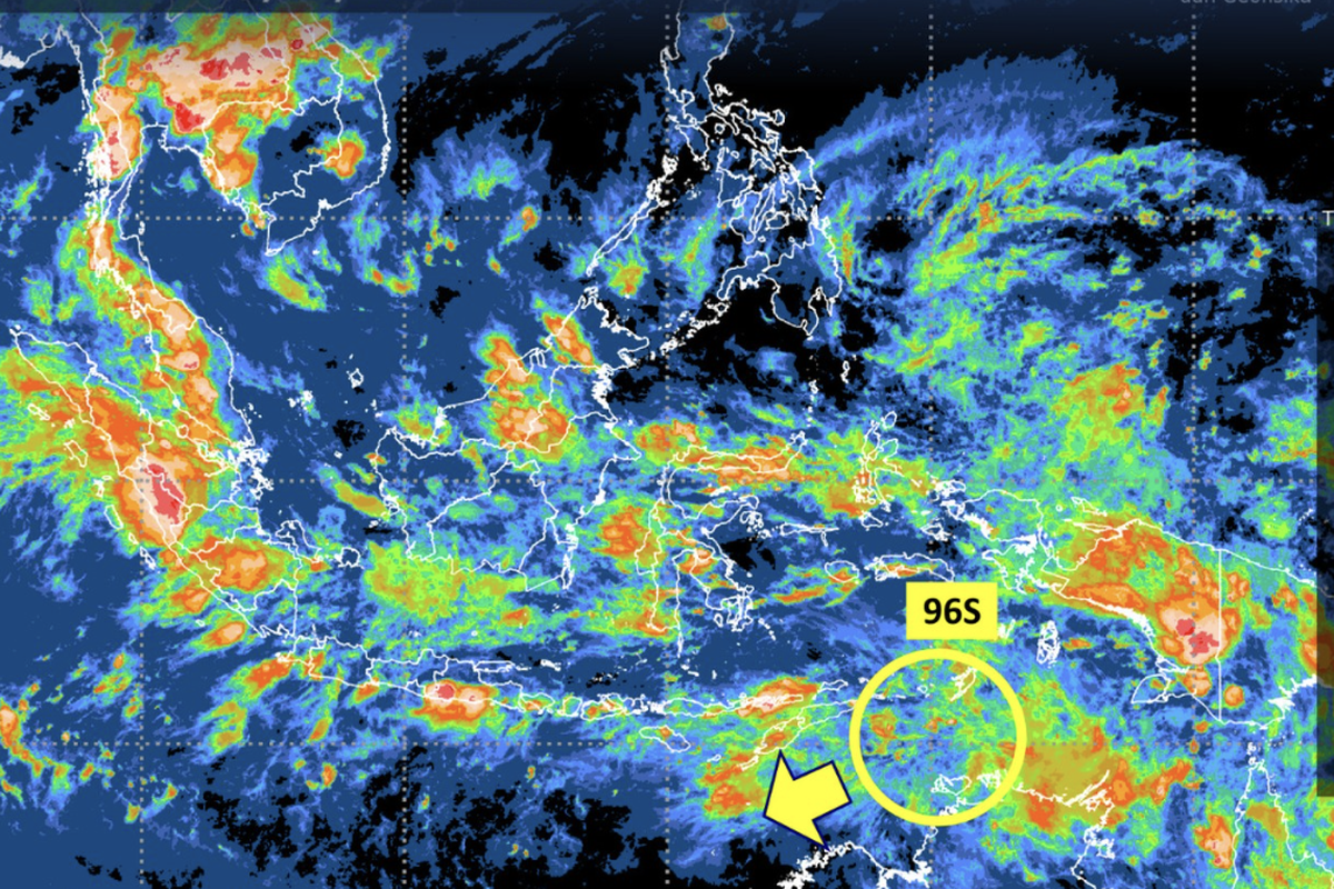 BMKG Deteksi Bibit Siklon Tropis 96S Hari Ini, Apa Dampak yang Perlu Diwaspadai?