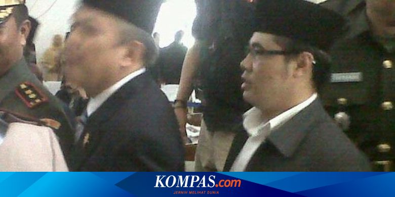 Aceng Fikri Hadiri Pelantikan Bupati Baru