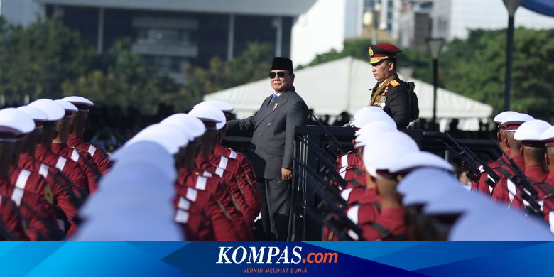 Amanat Prabowo di HUT Ke-79 Bhayangkara: Polisi Harus Dengar Jeritan dan Dicintai Rakyat